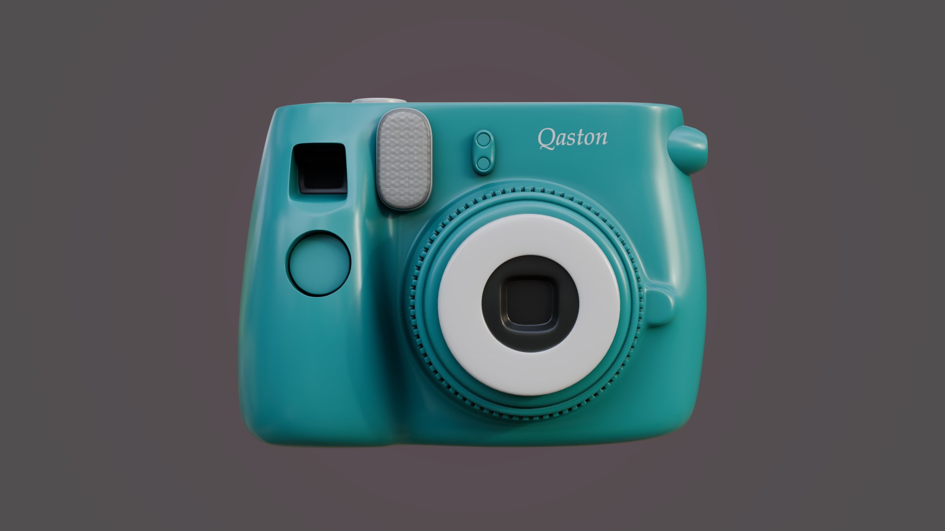 3D Blue Instant Camera - TurboSquid 2289870