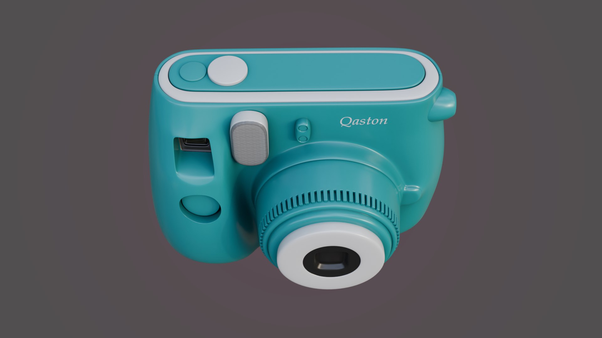 3D Blue Instant Camera - TurboSquid 2289870