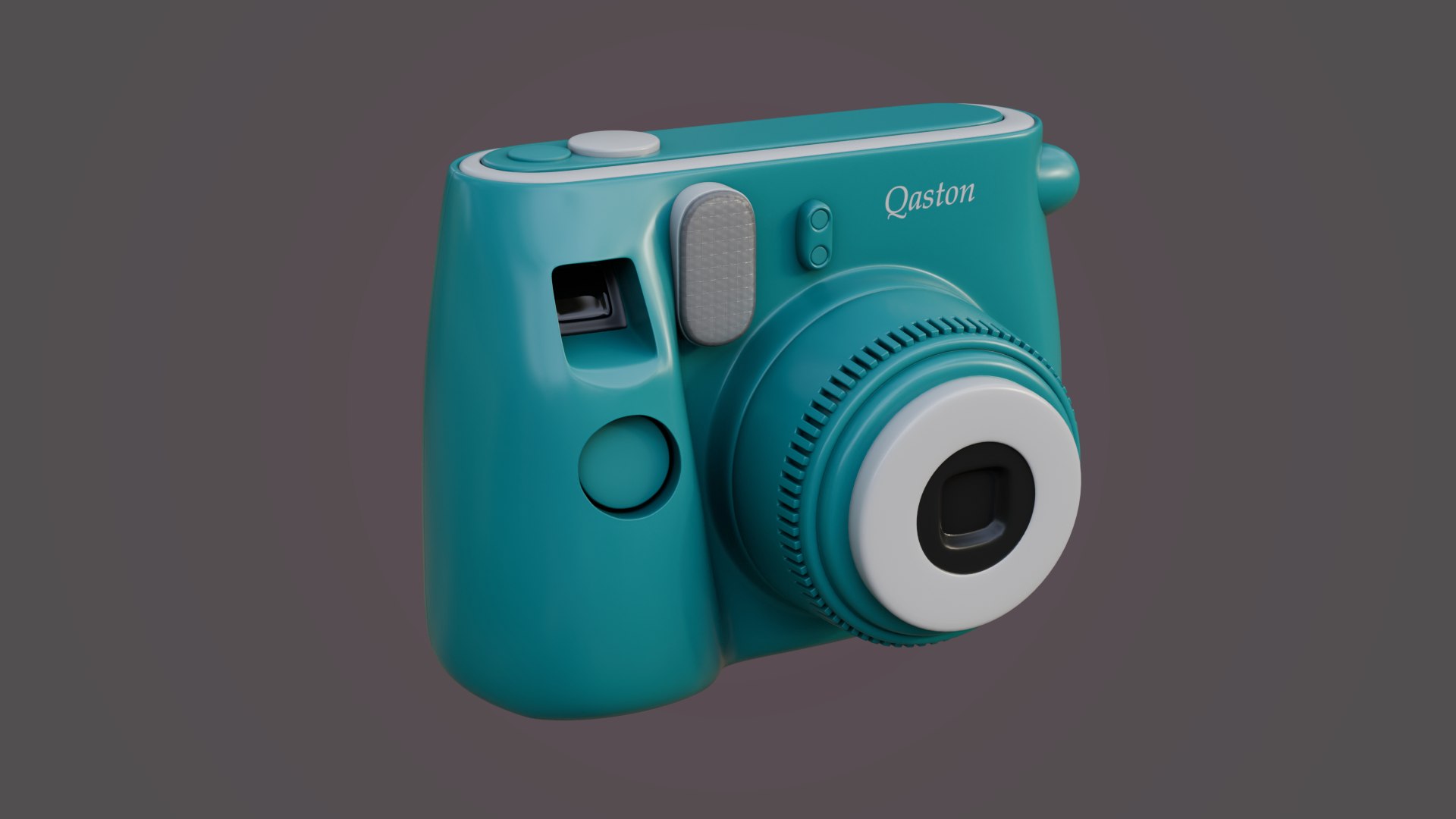 3D Blue Instant Camera - TurboSquid 2289870