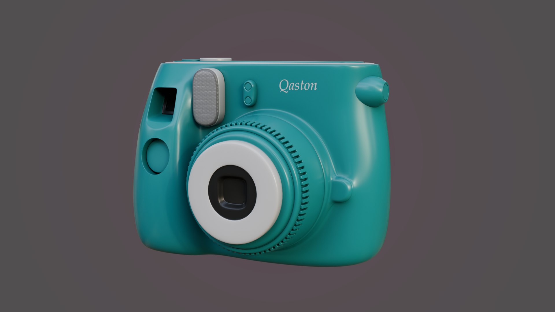 3D Blue Instant Camera - TurboSquid 2289870