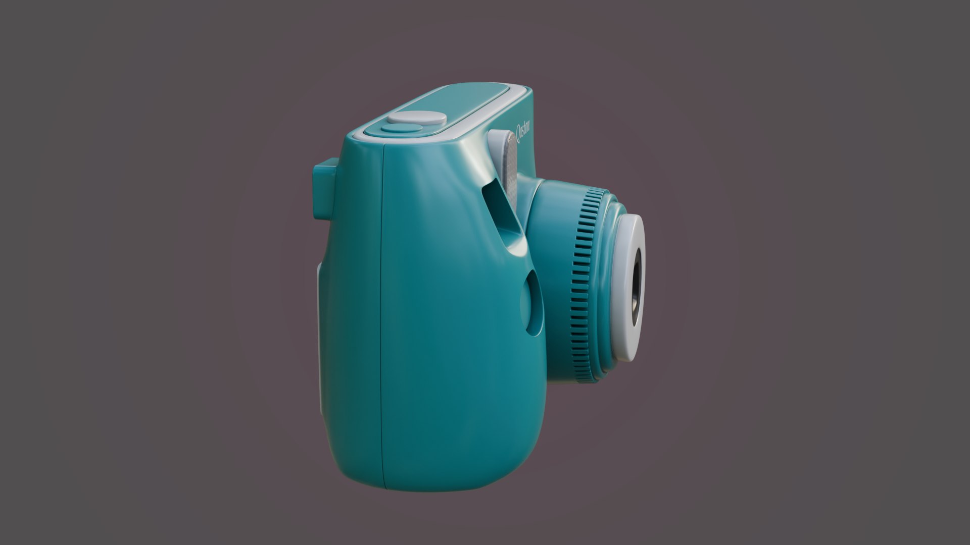 3D Blue Instant Camera - TurboSquid 2289870