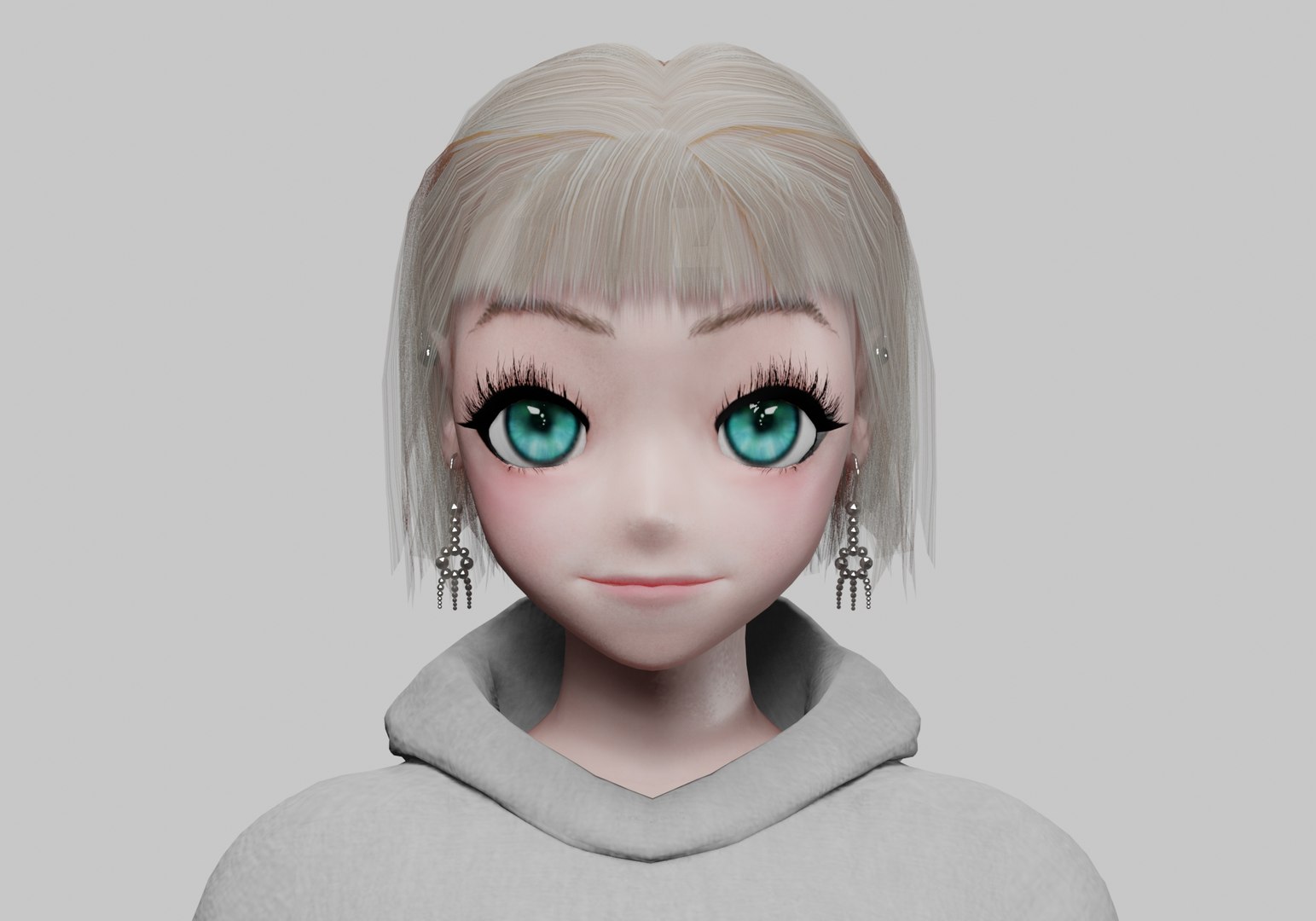 Basic Standard Girl V34862 3D Model - TurboSquid 2270372