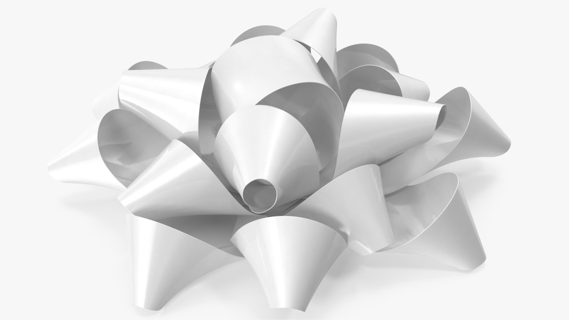 3D White Bow V 5 - TurboSquid 1651771