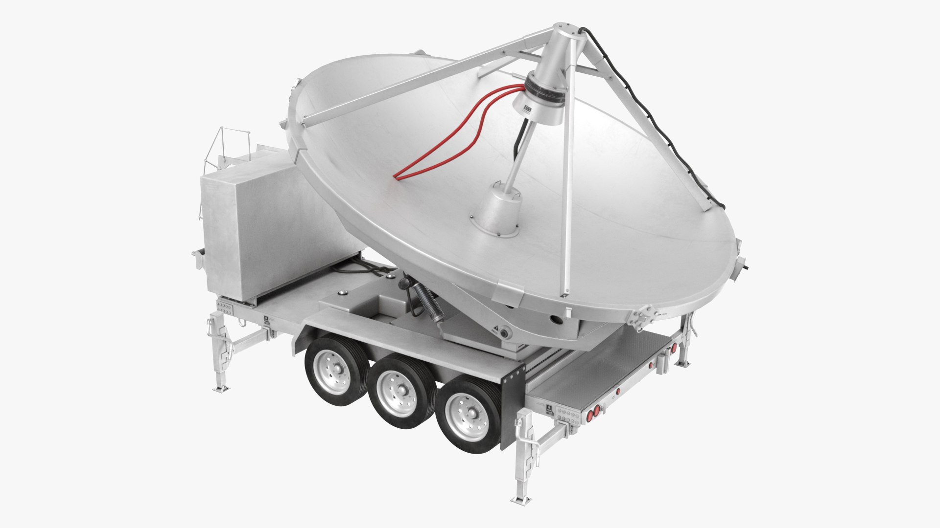 3D space counter communications block model - TurboSquid 1595890