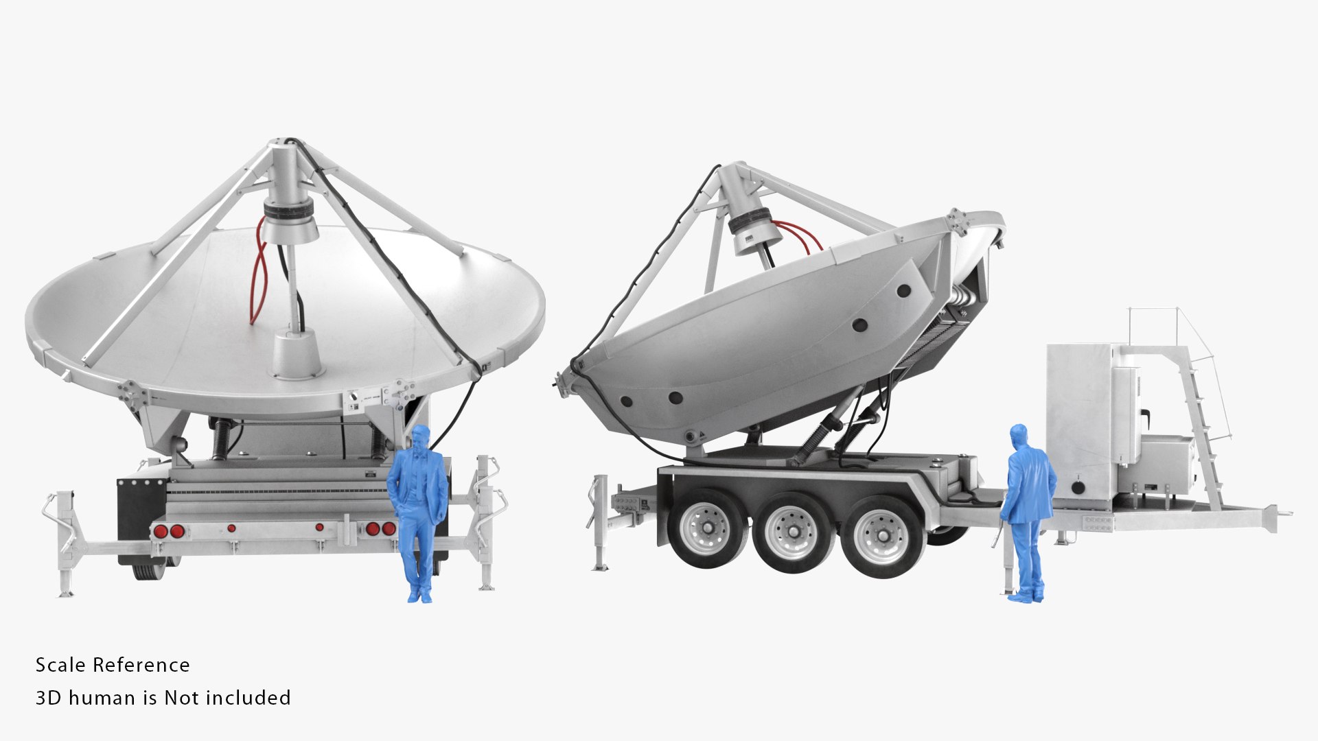 3D space counter communications block model - TurboSquid 1595890