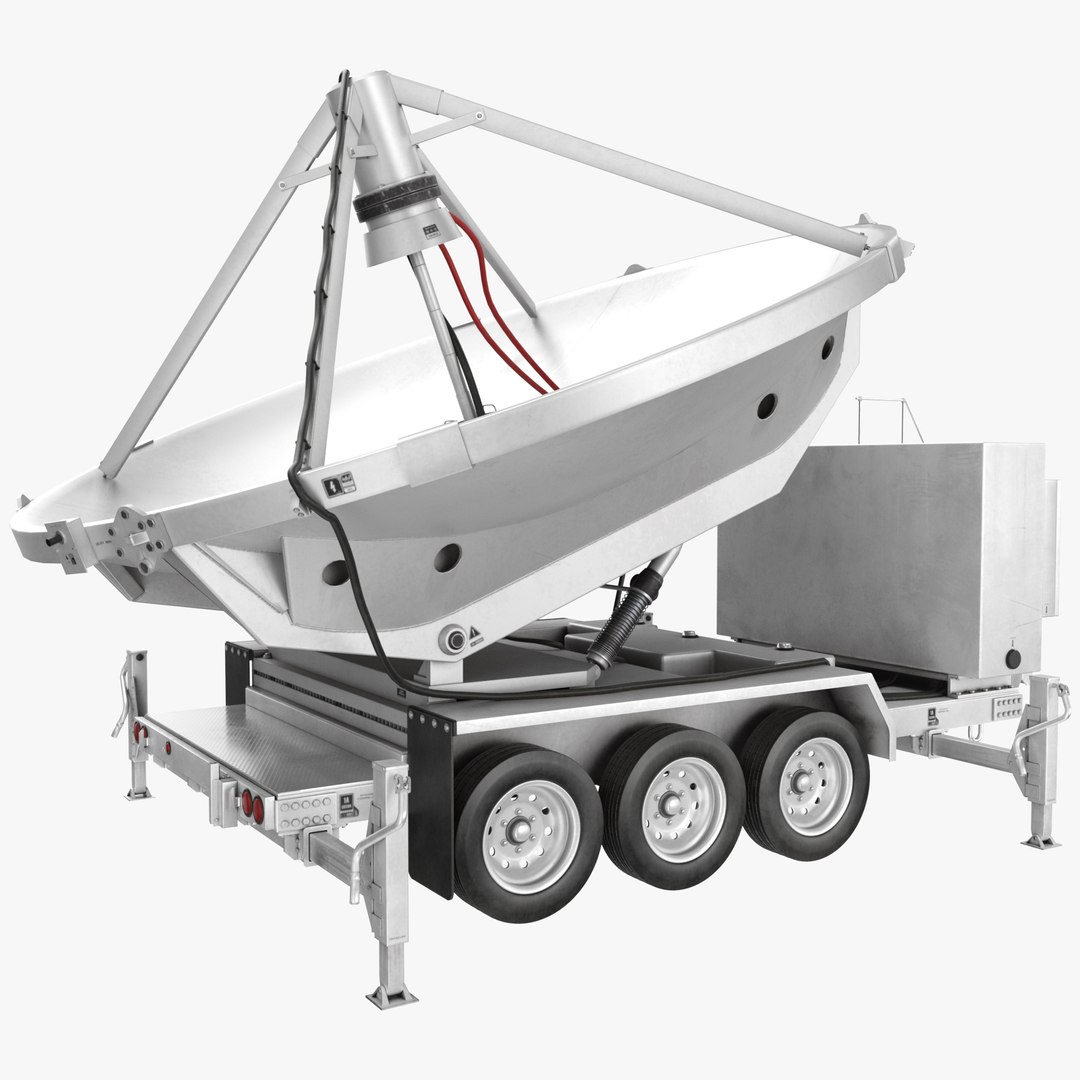 3D space counter communications block model - TurboSquid 1595890