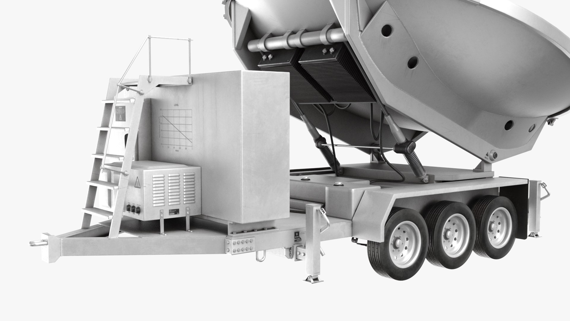 3D space counter communications block model - TurboSquid 1595890