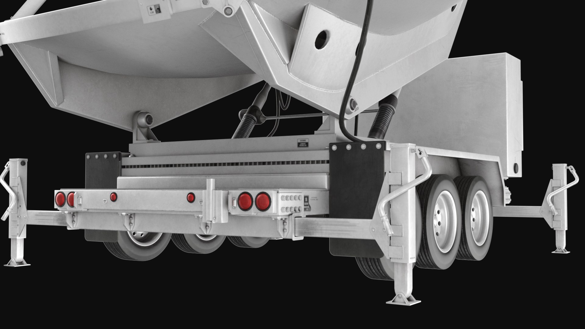 3D space counter communications block model - TurboSquid 1595890