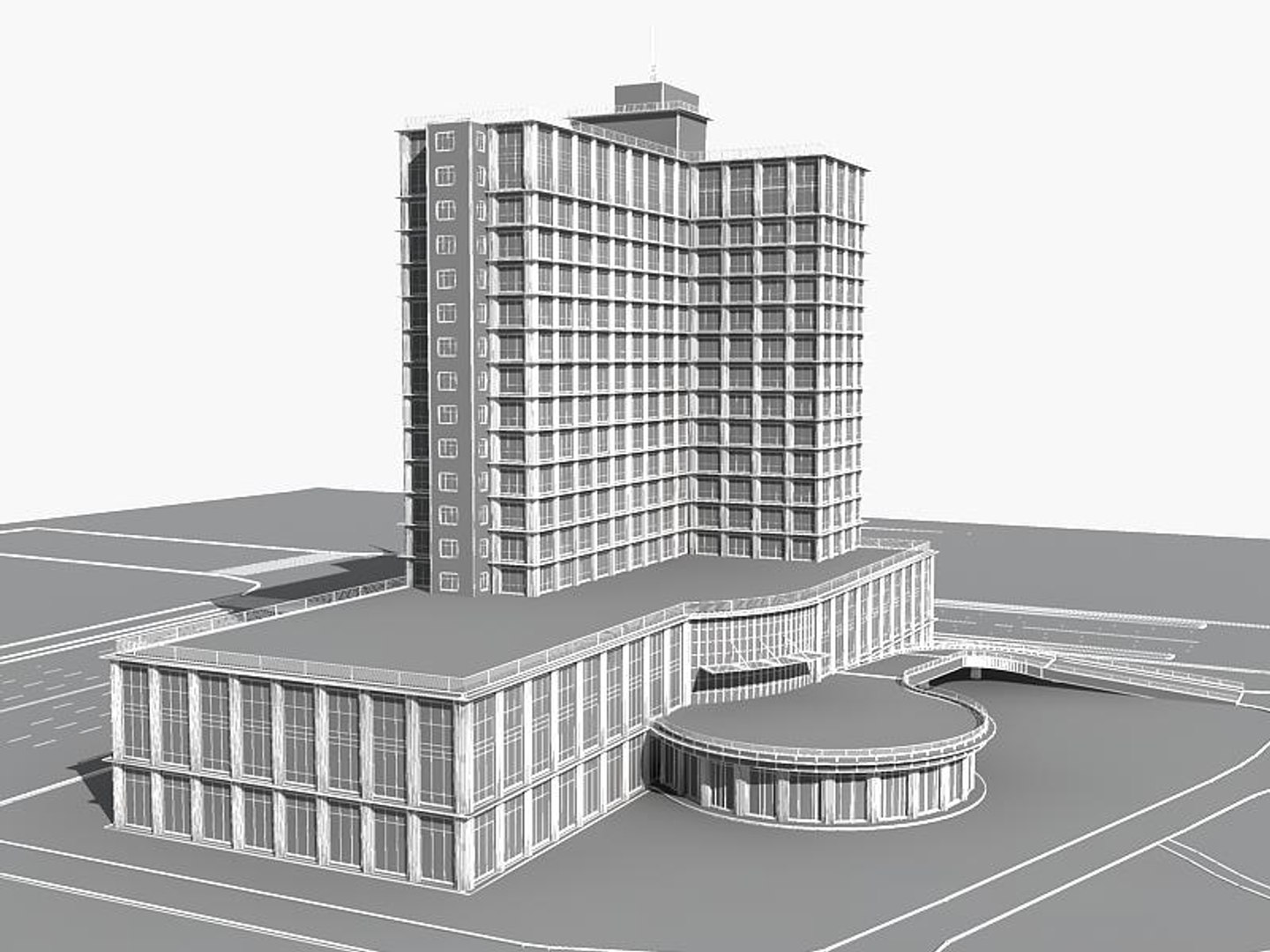 Free Building 01 3D Model - TurboSquid 1362124