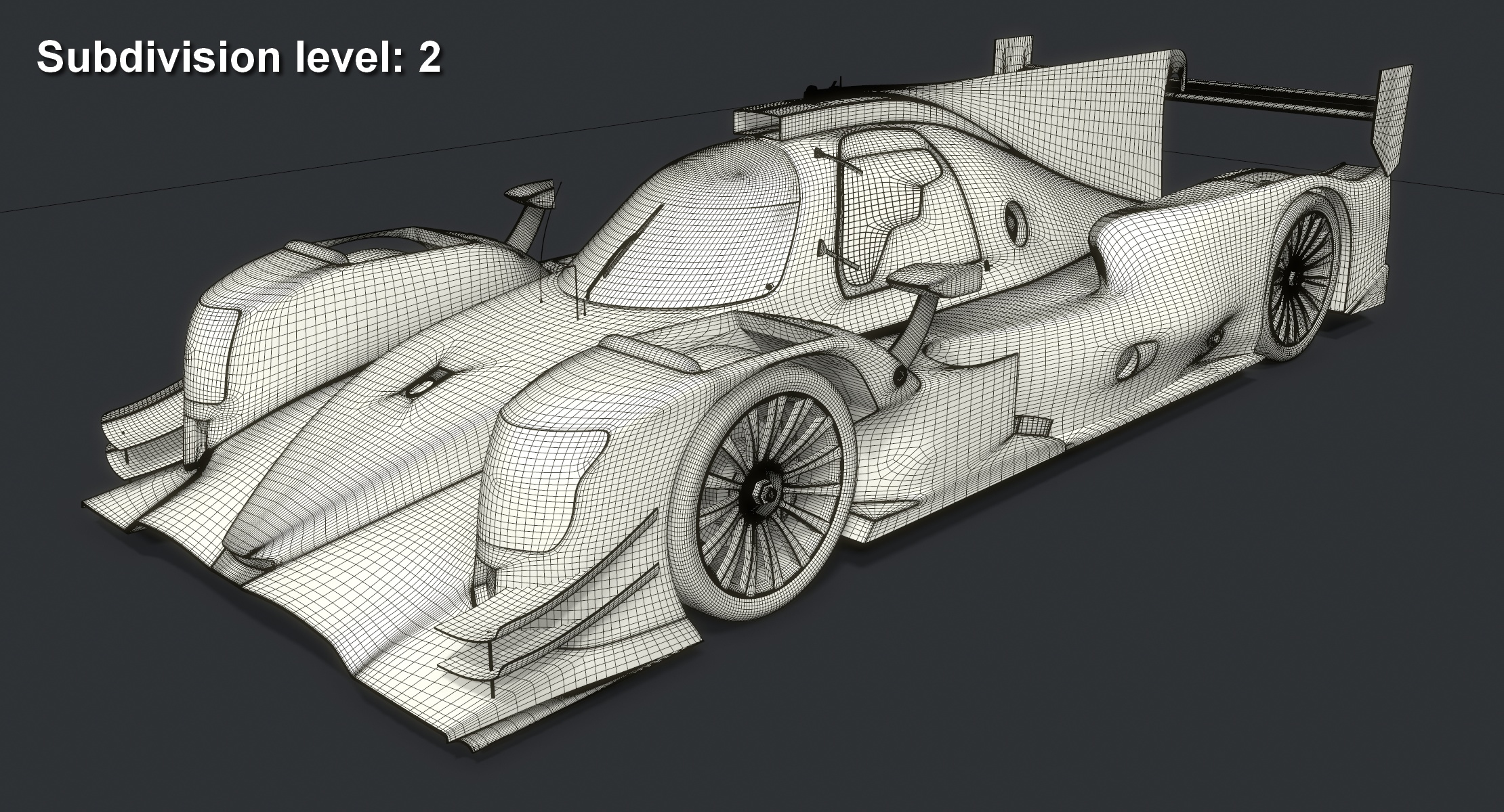 3D class racing wec lmp2 model - TurboSquid 1545453
