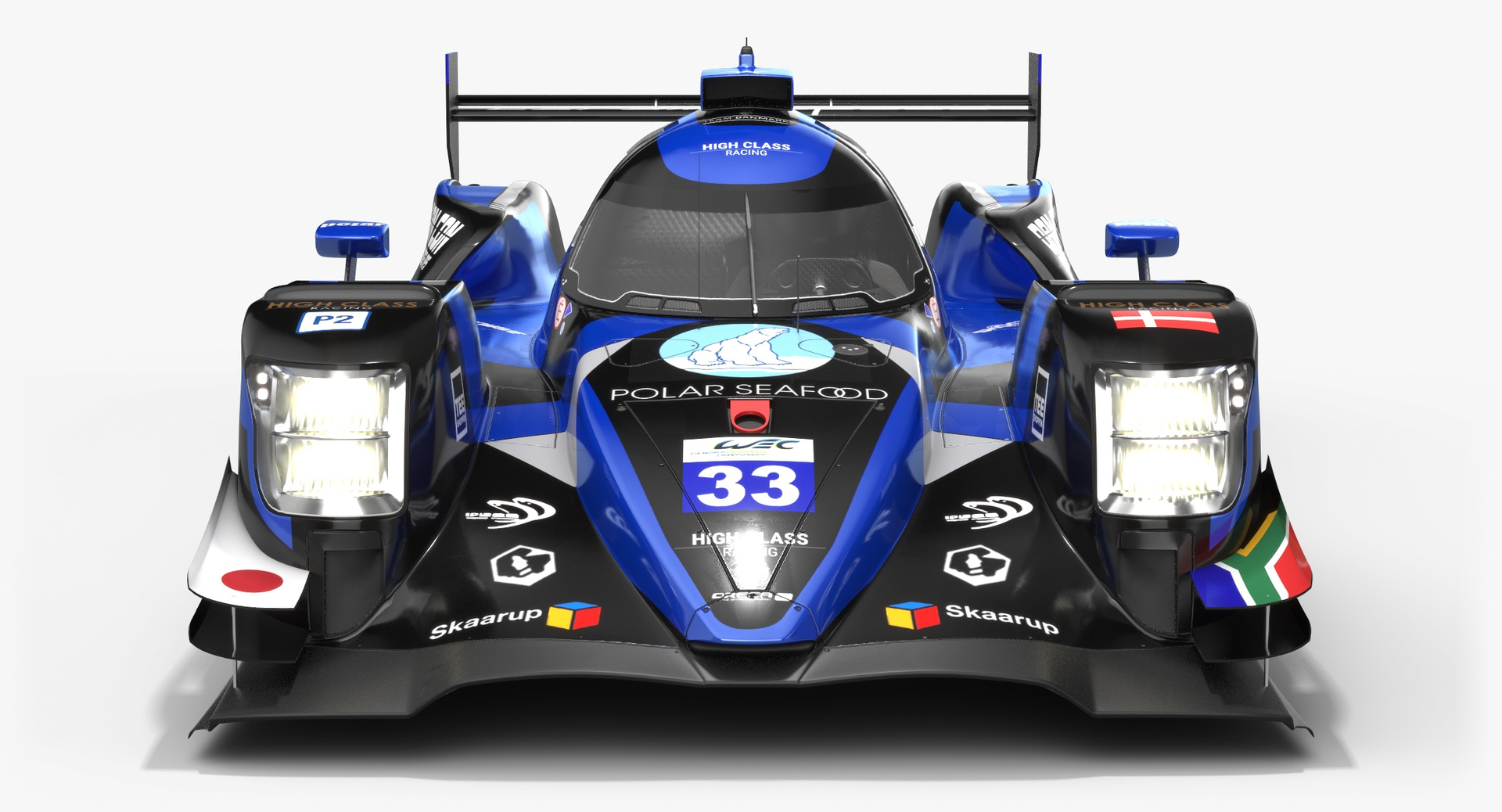 3D class racing wec lmp2 model - TurboSquid 1545453