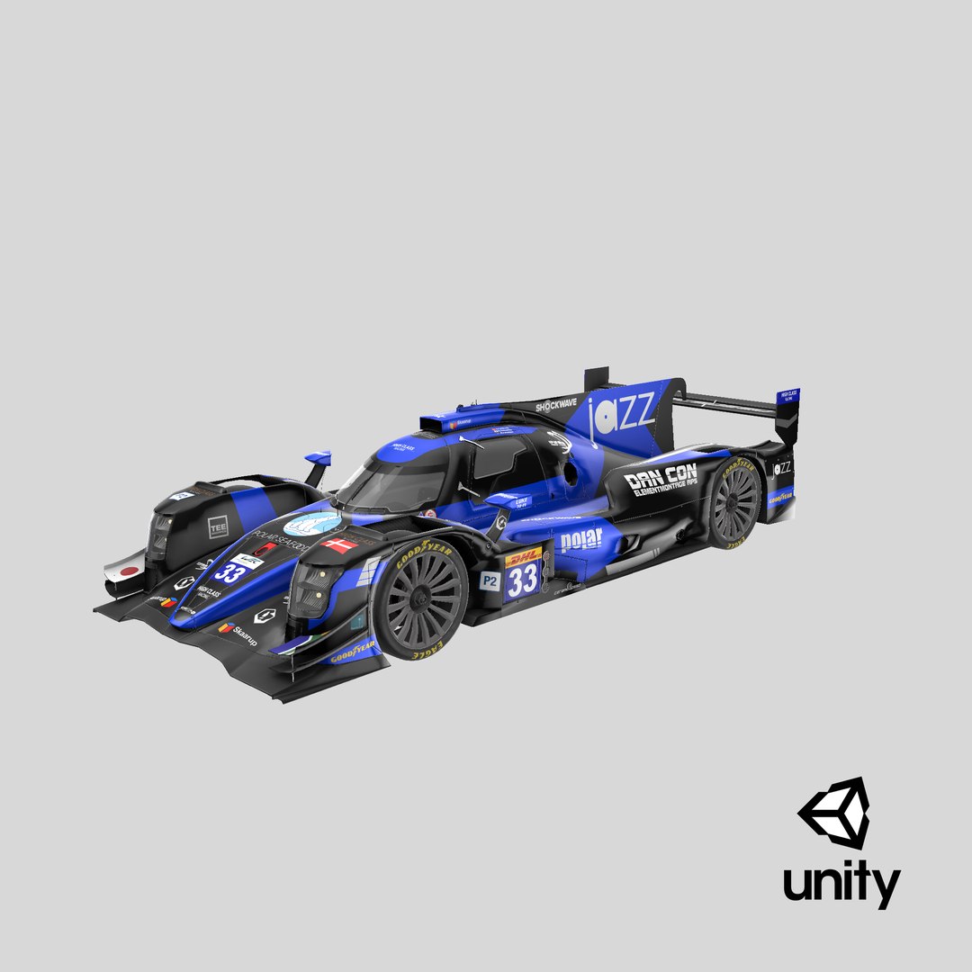 3D Class Racing Wec Lmp2 Model - TurboSquid 1545453