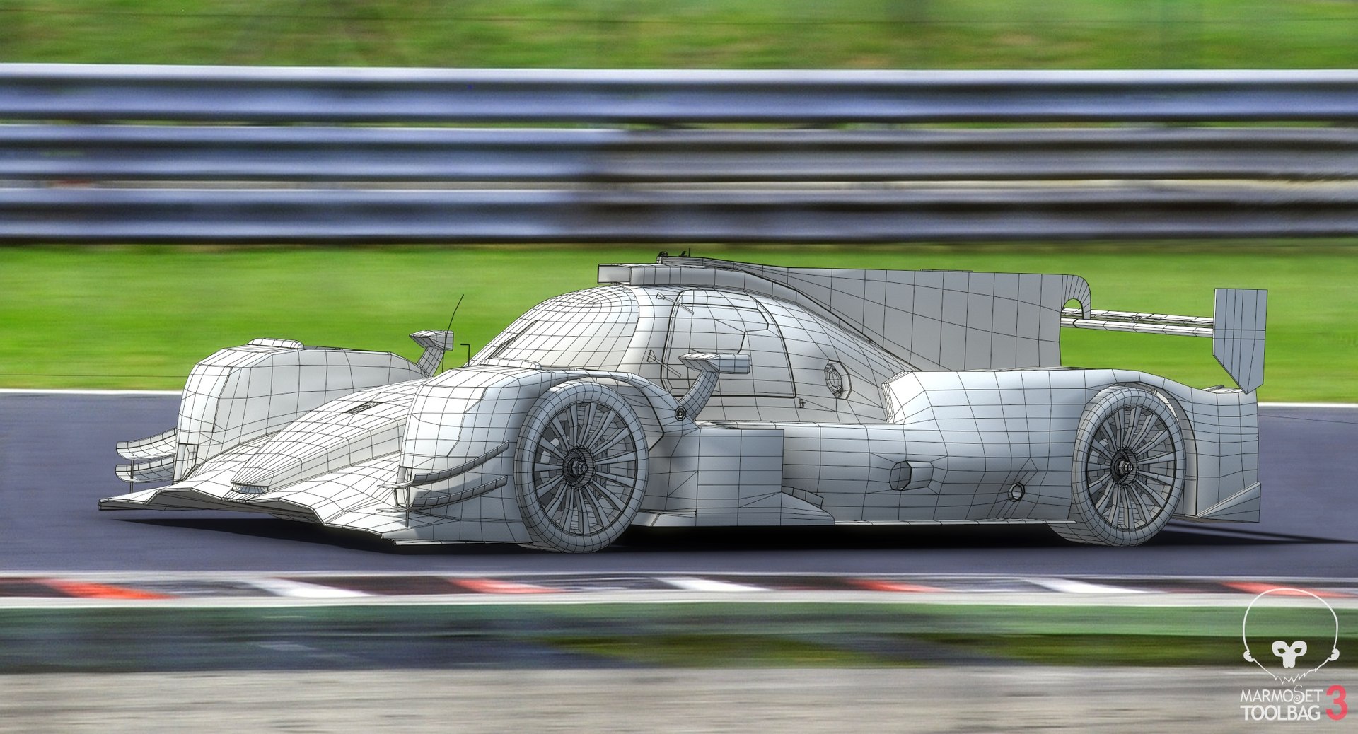 3D Class Racing Wec Lmp2 Model - TurboSquid 1545453