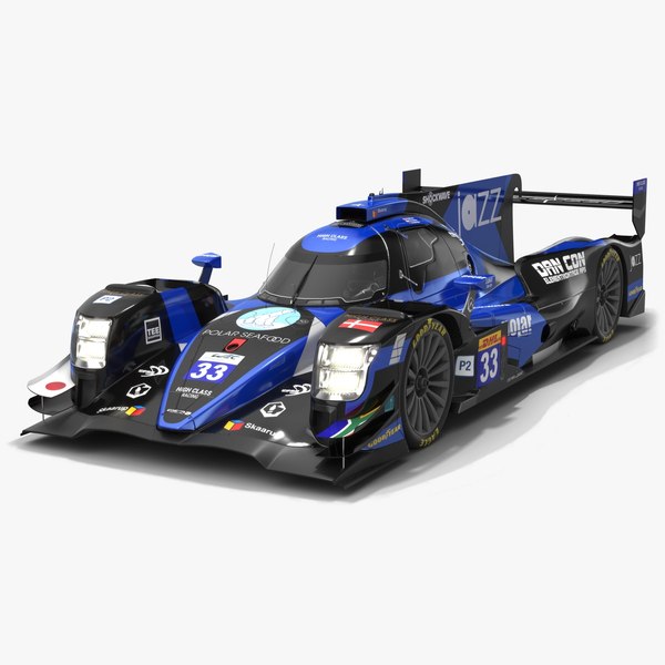 3D class racing wec lmp2 model - TurboSquid 1545453