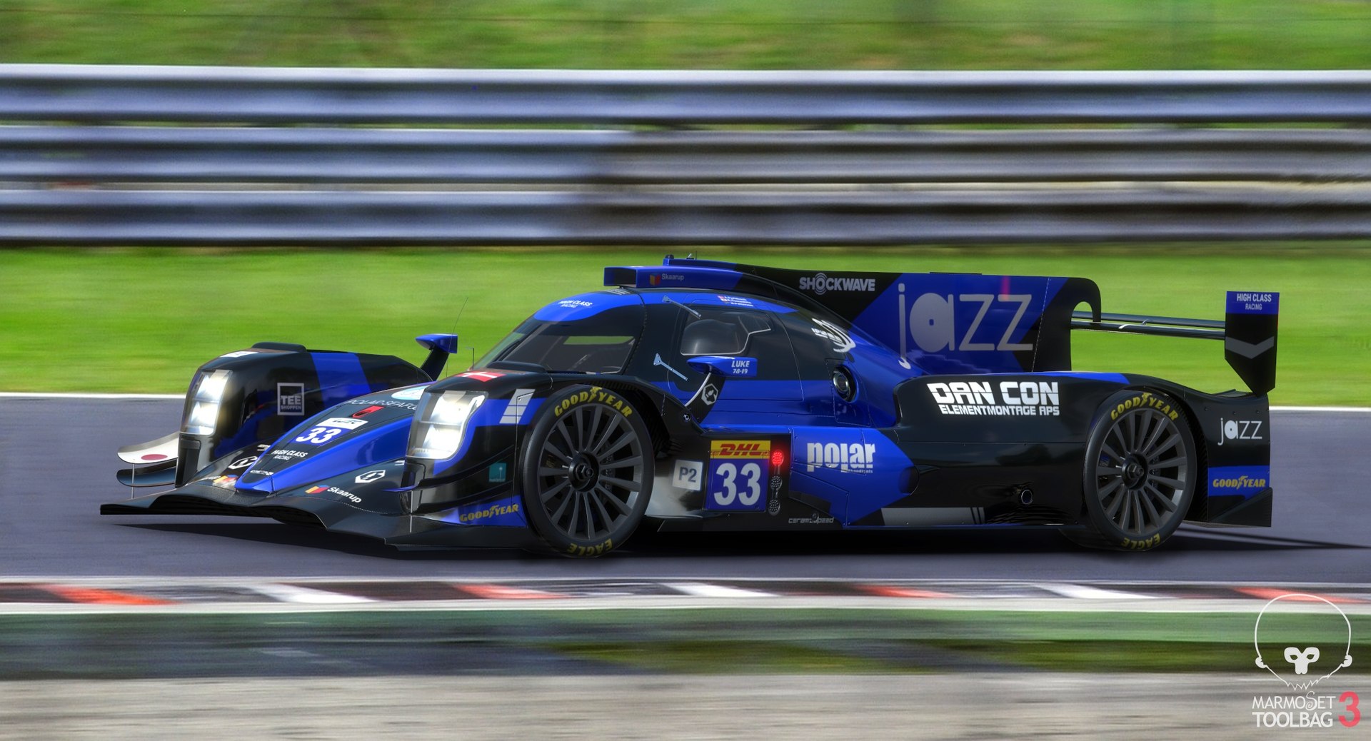 3D Class Racing Wec Lmp2 Model - TurboSquid 1545453