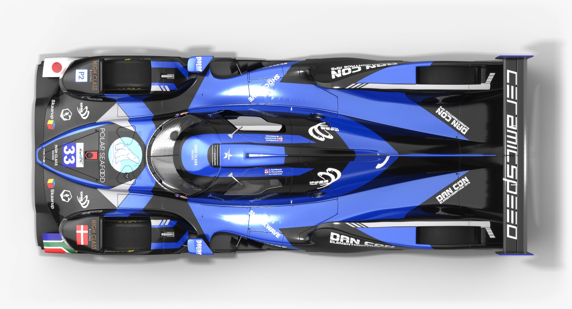 3D class racing wec lmp2 model - TurboSquid 1545453