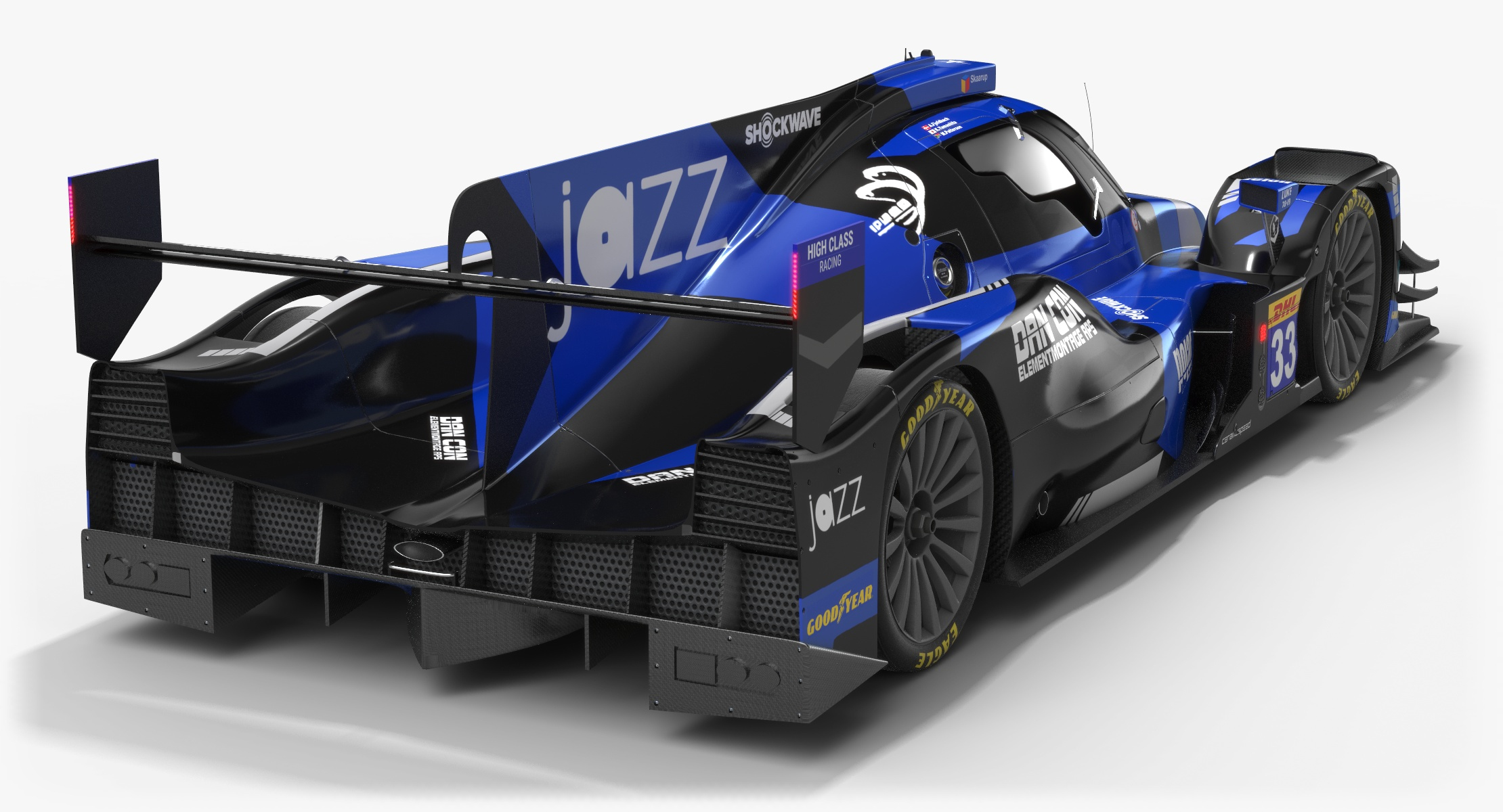 3D class racing wec lmp2 model - TurboSquid 1545453
