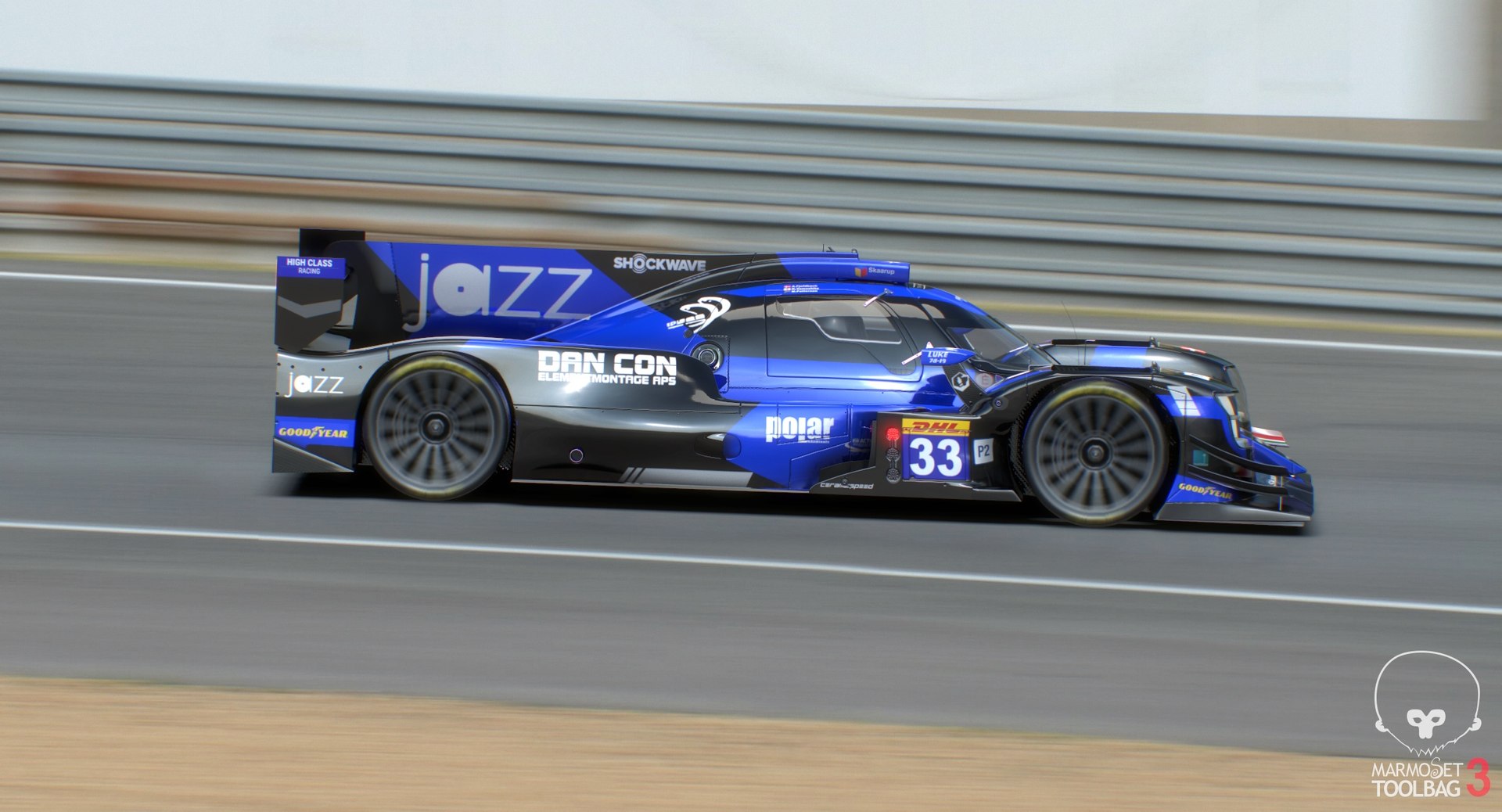 3D Class Racing Wec Lmp2 Model - TurboSquid 1545453