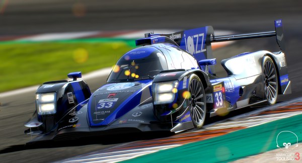 3D class racing wec lmp2 model - TurboSquid 1545453
