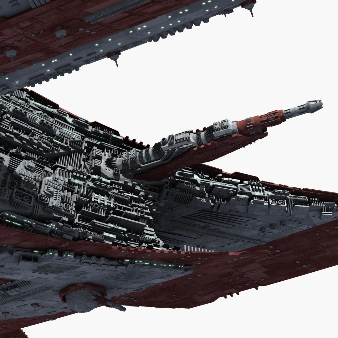 science fiction large scifi space 3d model