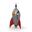 3d Toy Rocket Model