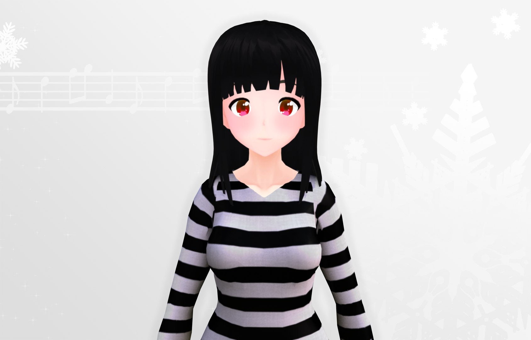 3D Original Animations Vrchat Model - TurboSquid 1482959