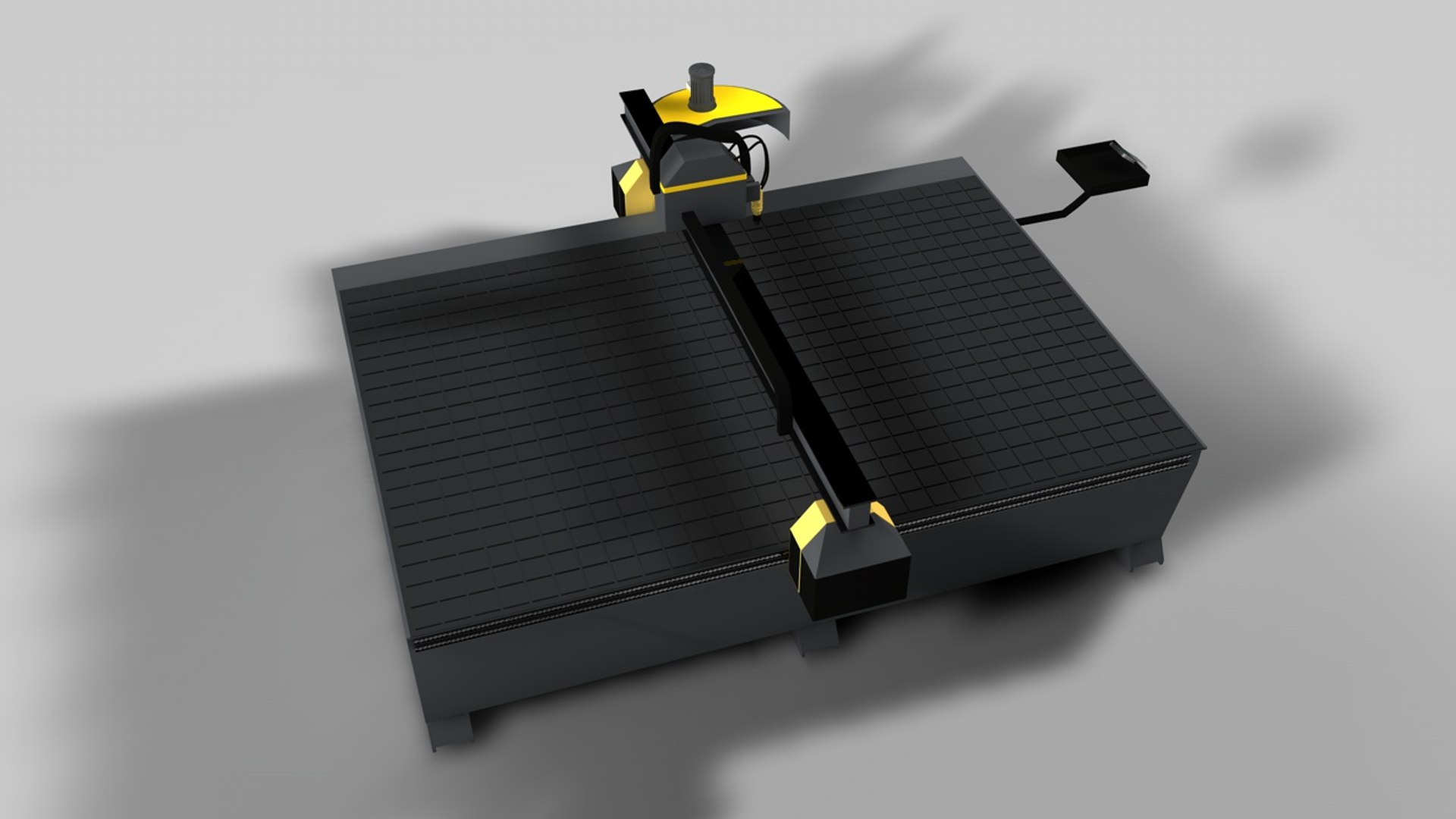 Cnc Machine 3d Model