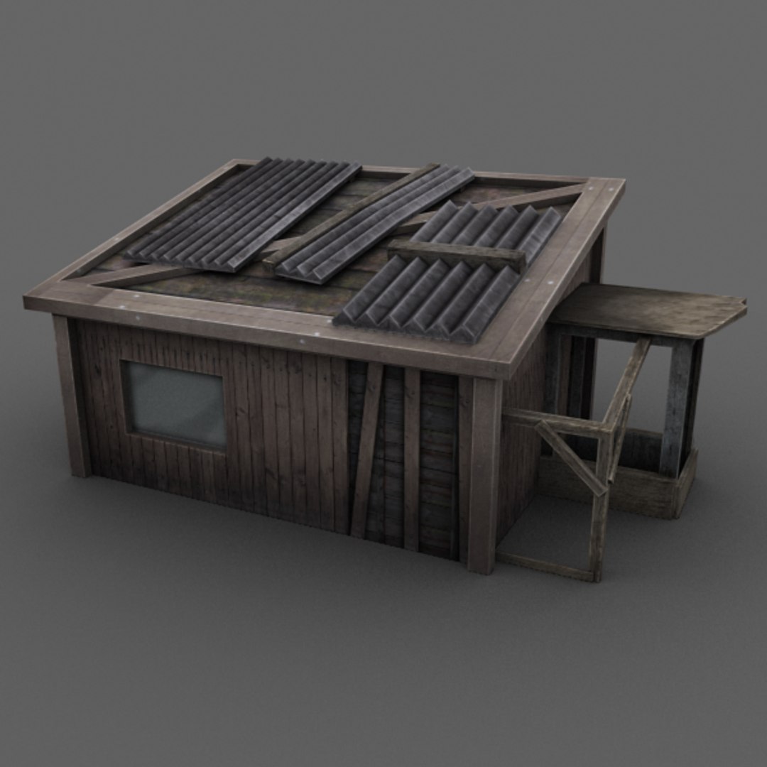 Games Shed 3d Max