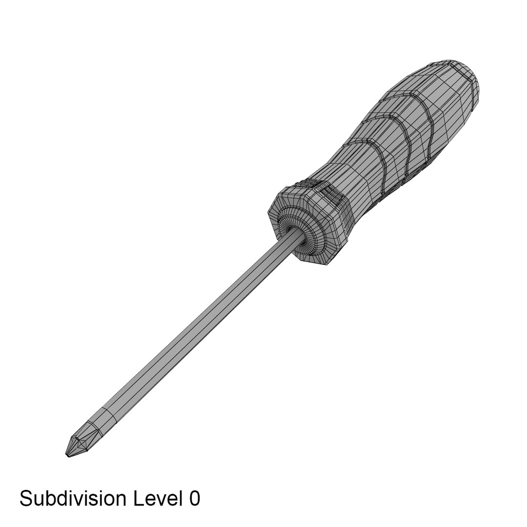 3d Screwdriver Screw Driver