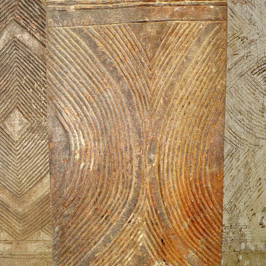 Old Igbo Grain Doors 3D Model - TurboSquid 2129018