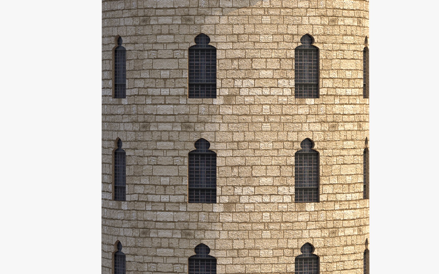 Tower Castle Model - TurboSquid 1703885