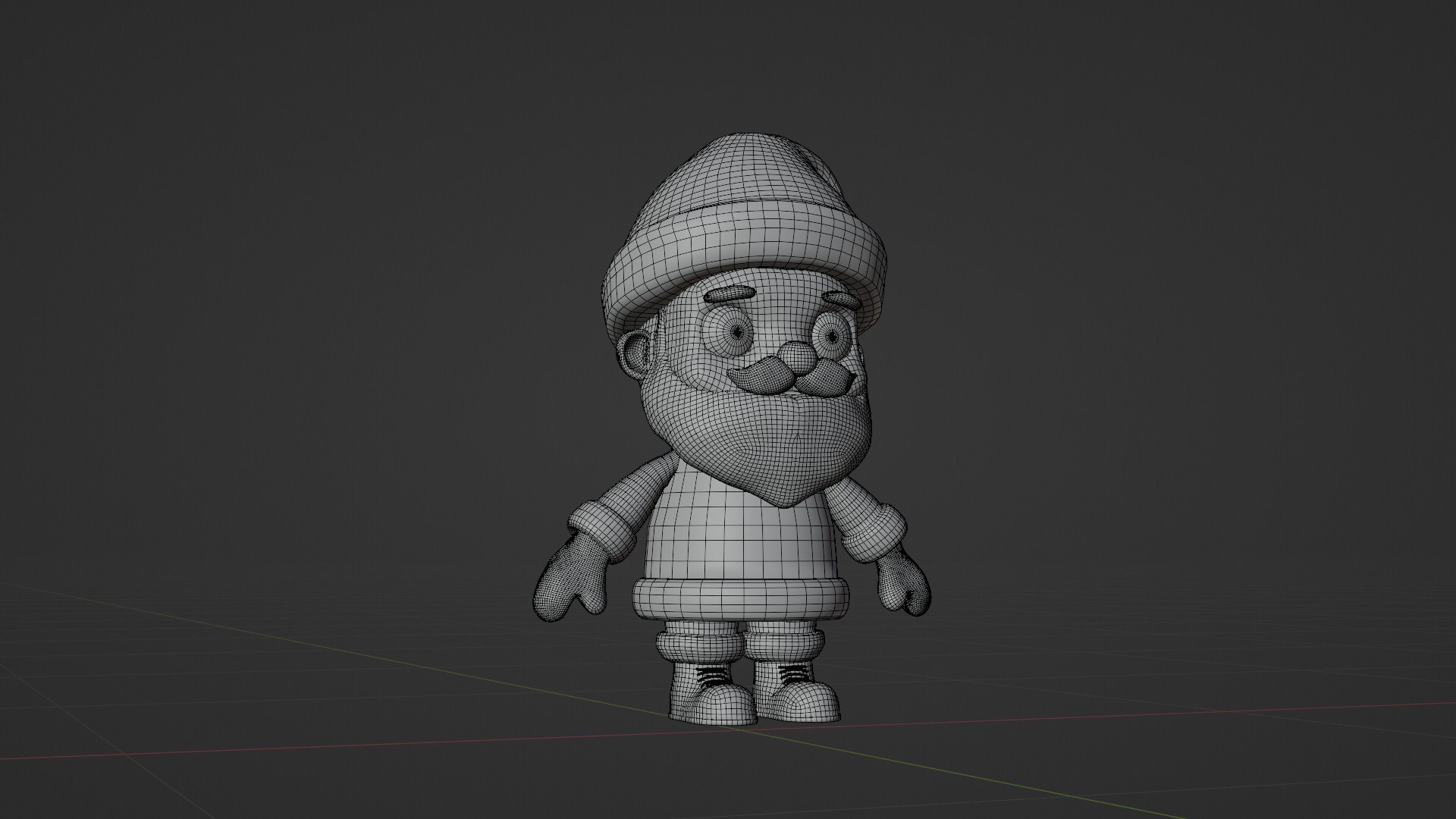 Cute Santa 3D Model - TurboSquid 2167613