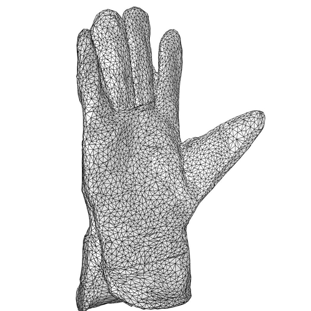 3d Protective Glove Model