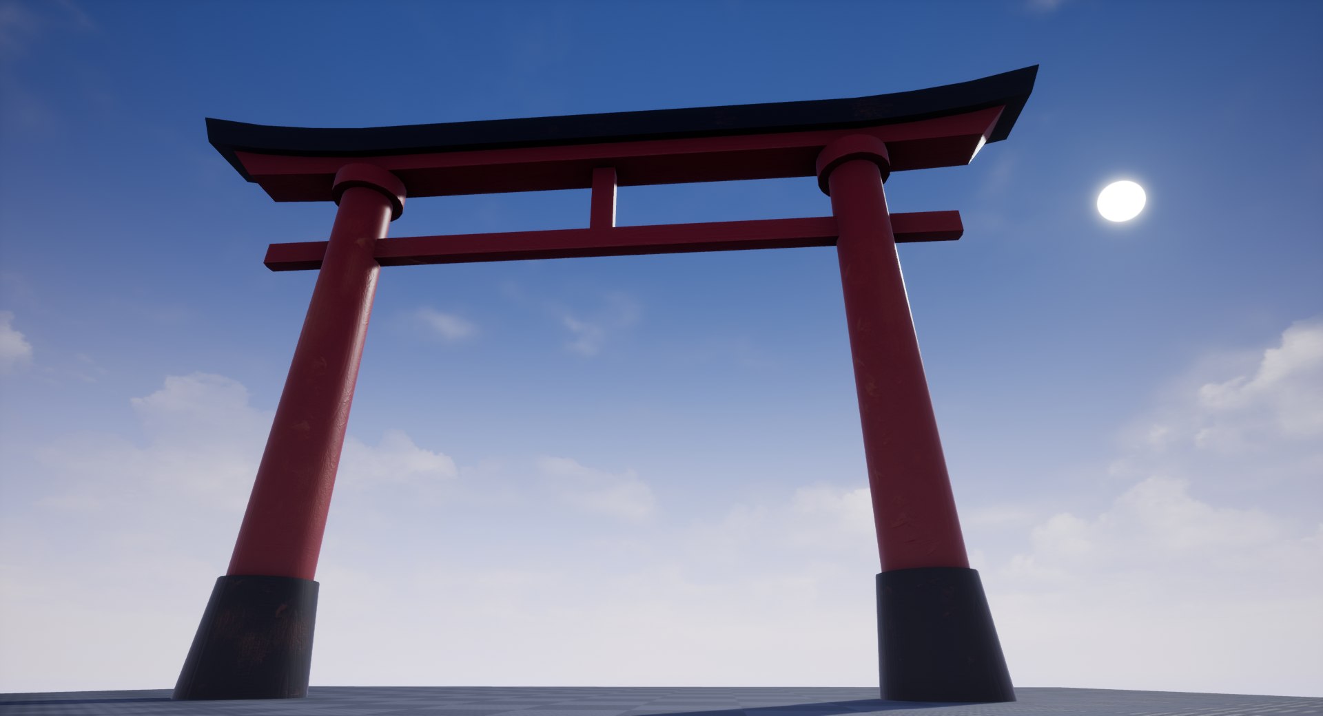 3D Torii Japanese Gate Model - TurboSquid 1304916
