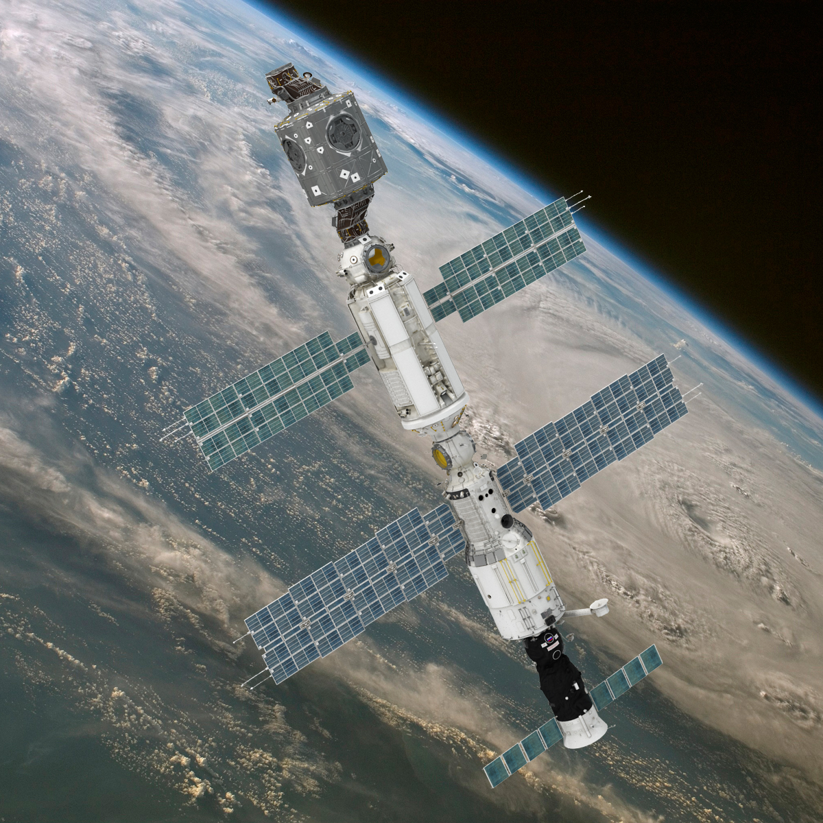 modelo 3d Estación espacial internacional ISS 2000 - TurboSquid 647115