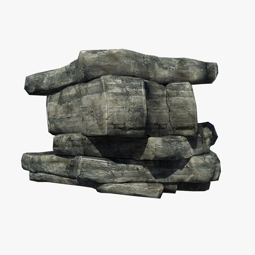 3dsmax rocky cliff