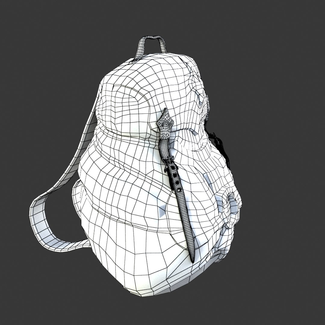 3D Backpack Model - TurboSquid 1164626