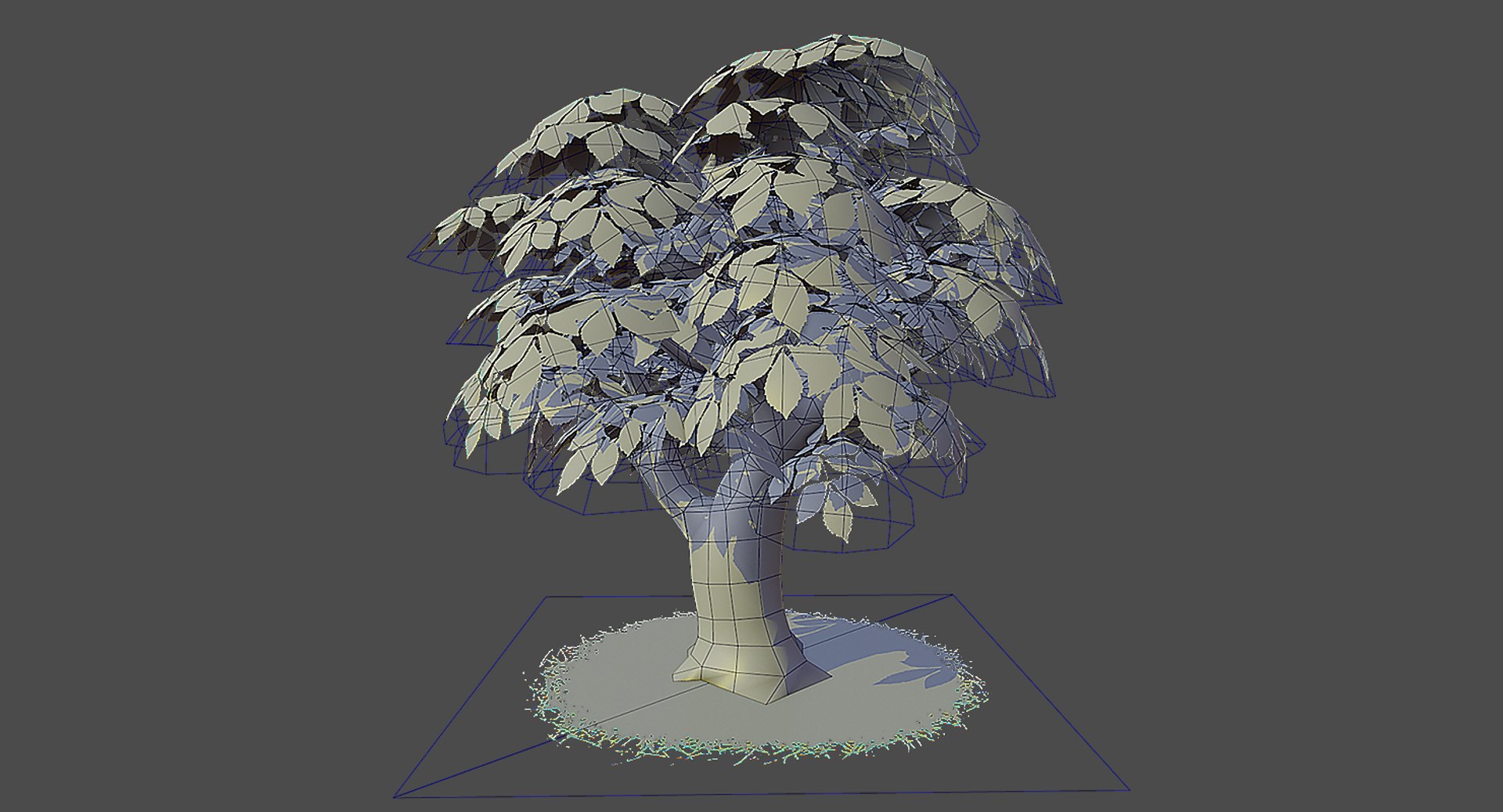 Cartoon Tree 04 3d Max