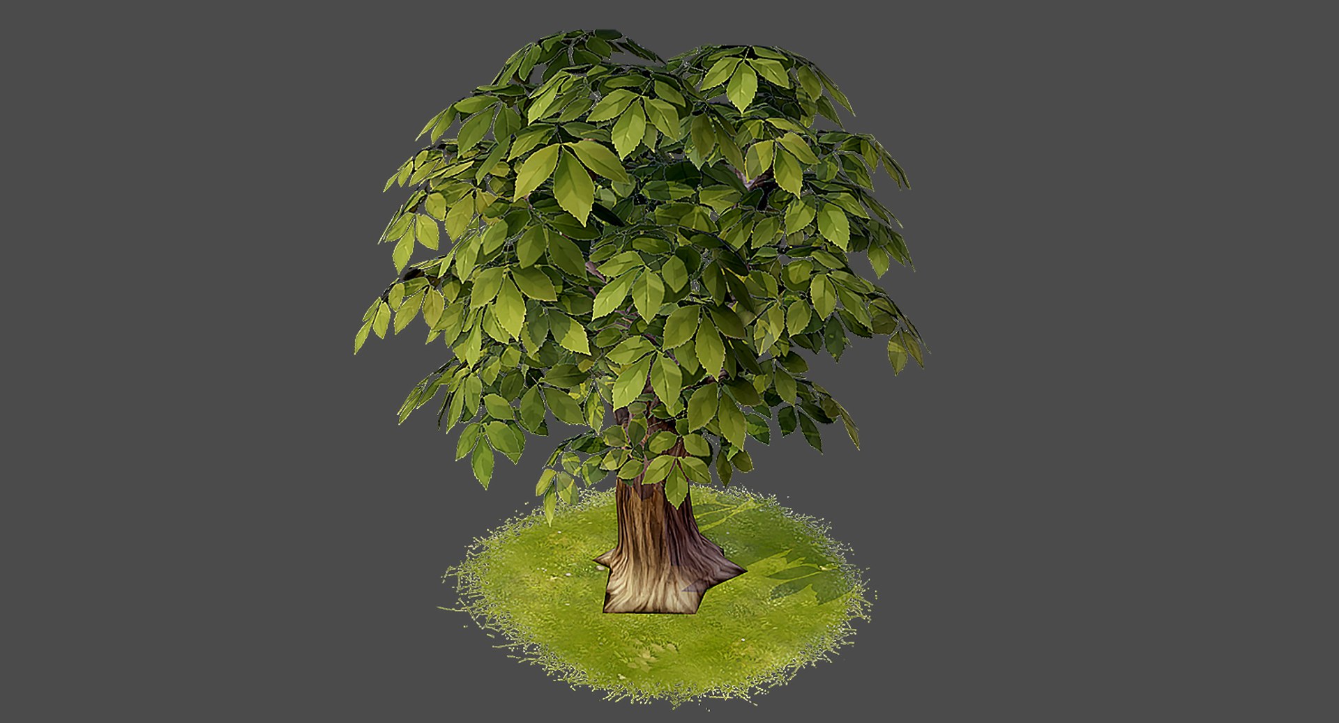 Cartoon Tree 04 3d Max