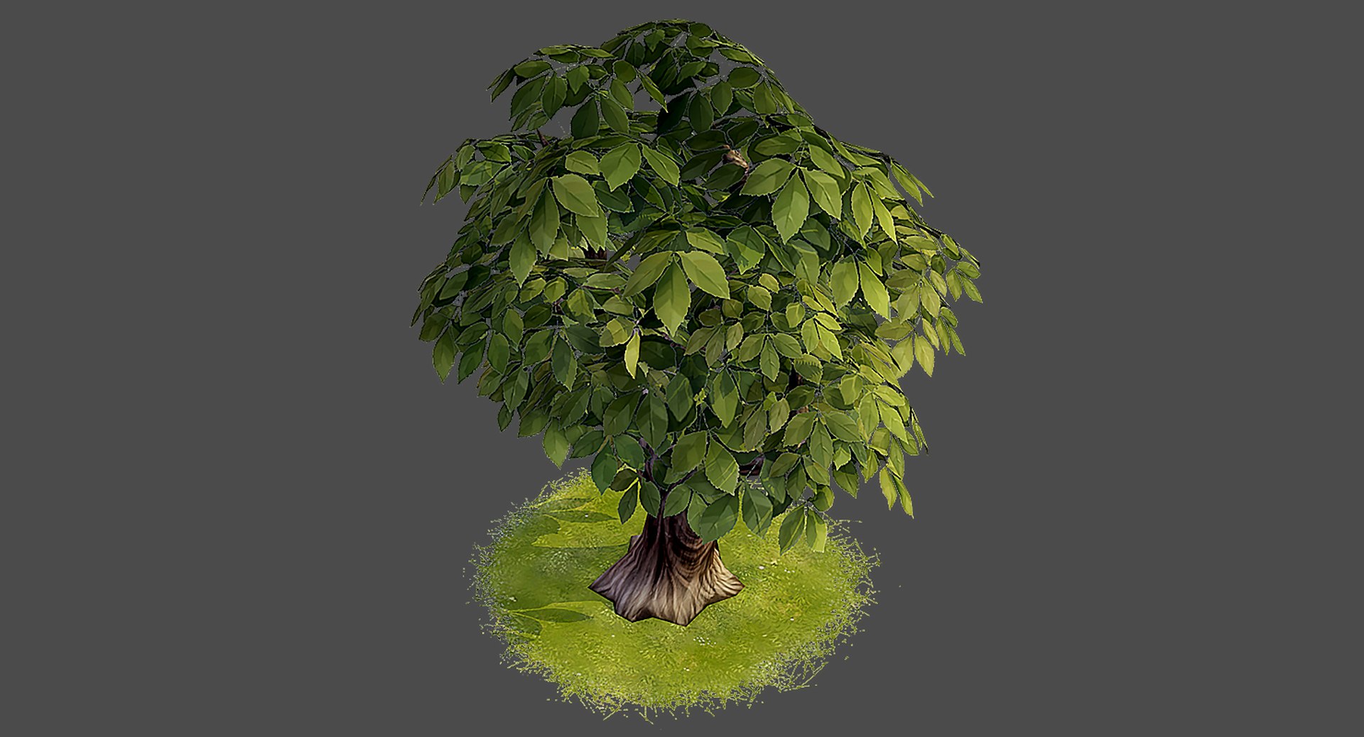 Cartoon Tree 04 3d Max