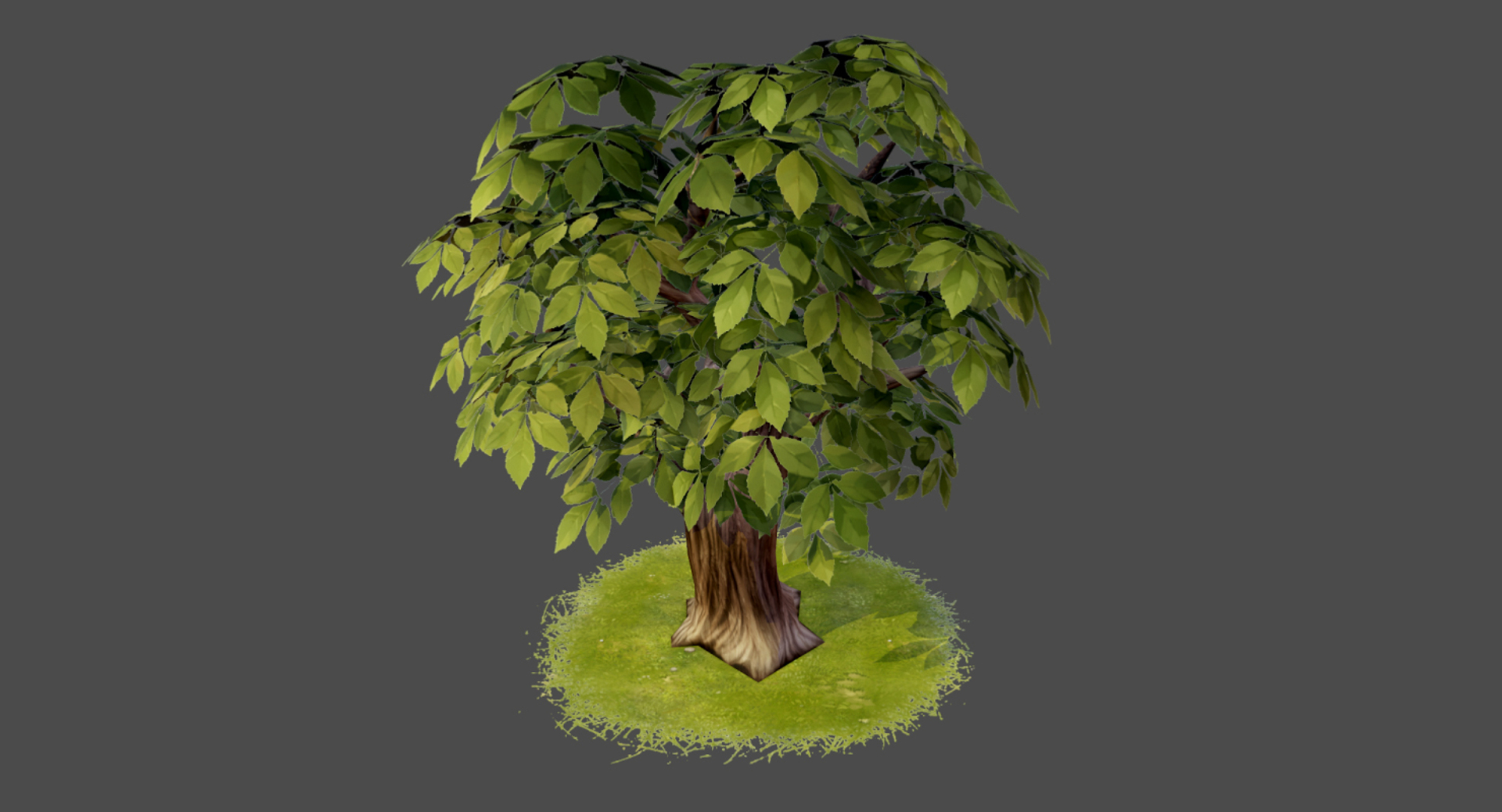 Cartoon Tree 04 3d Max