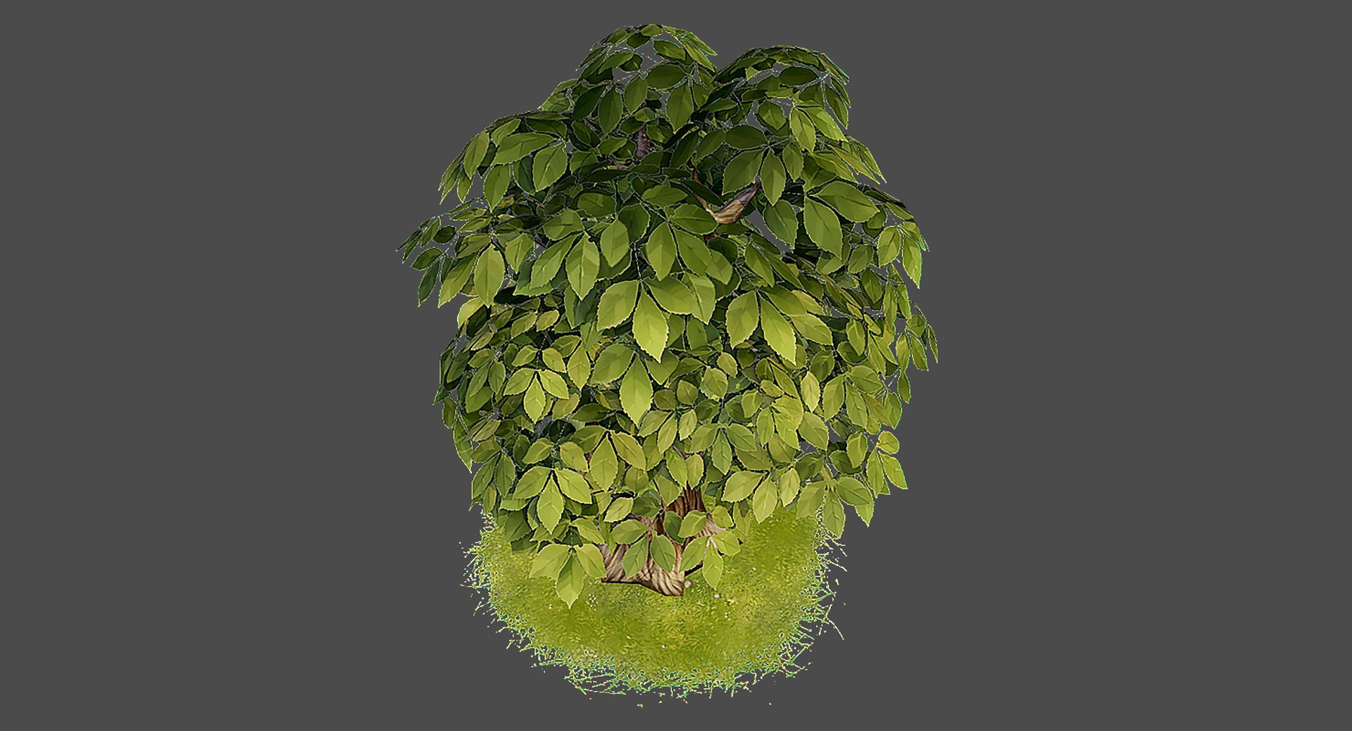 Cartoon Tree 04 3d Max