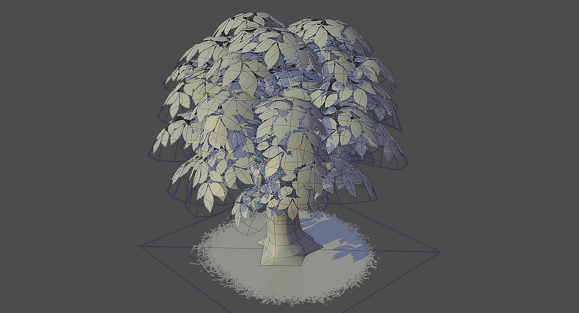 Cartoon Tree 04 3d Max