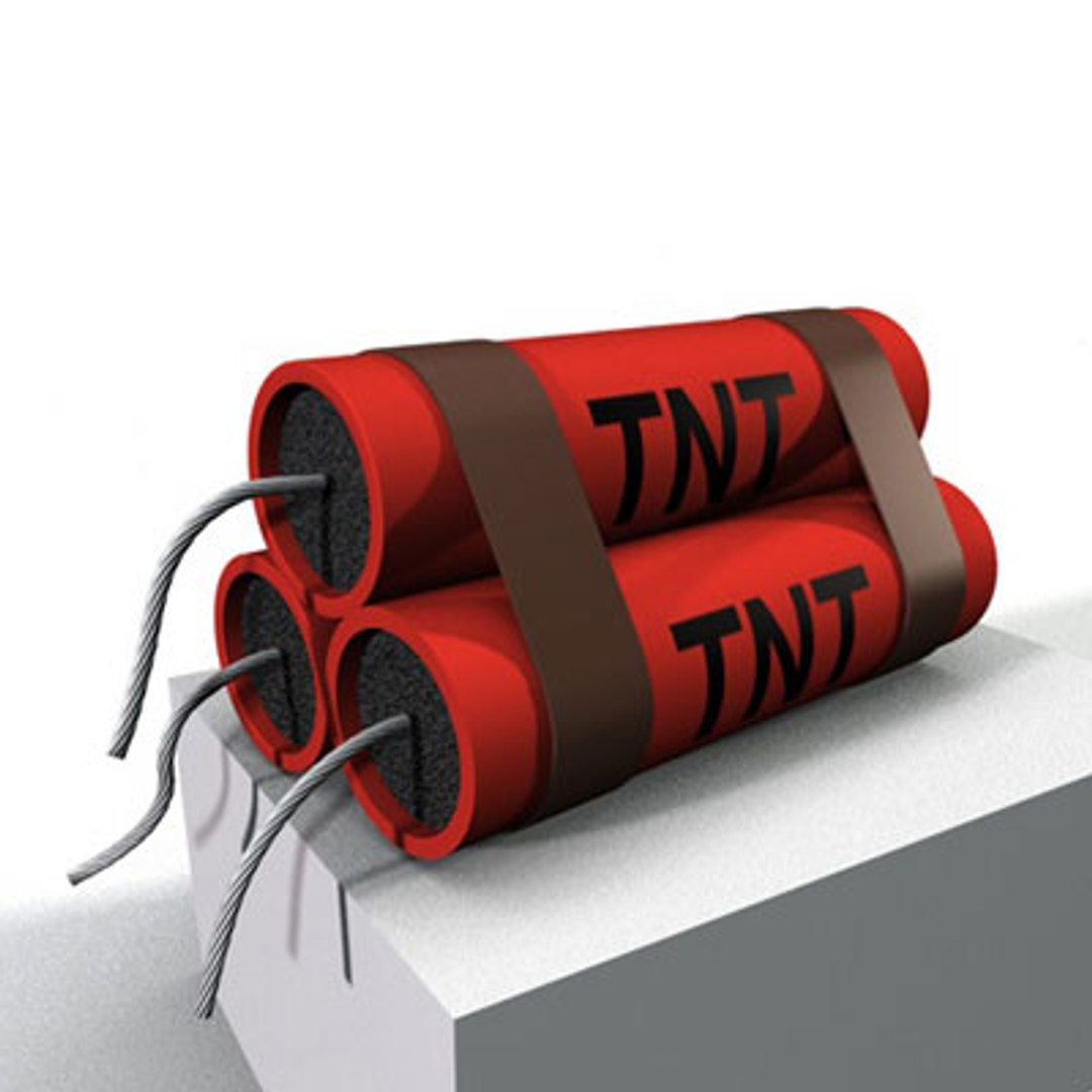 3d Tnt Trinitrotolane 3 Model