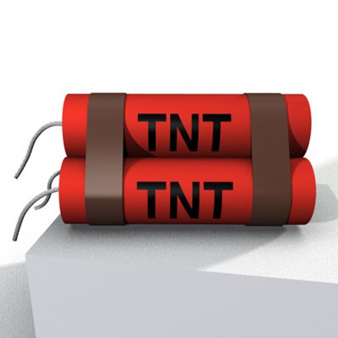 3d Tnt Trinitrotolane 3 Model