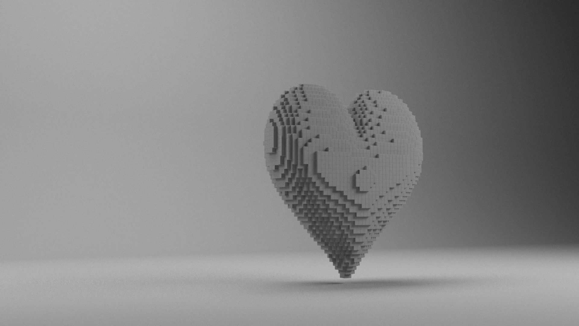 3D Voxel Heart Model - TurboSquid 1288777