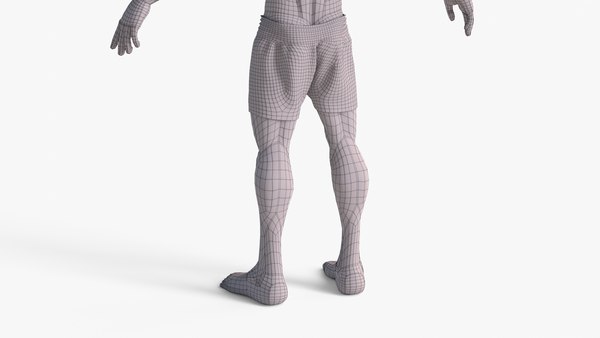 3D Stylized Human Male Muscular - TurboSquid 1959384