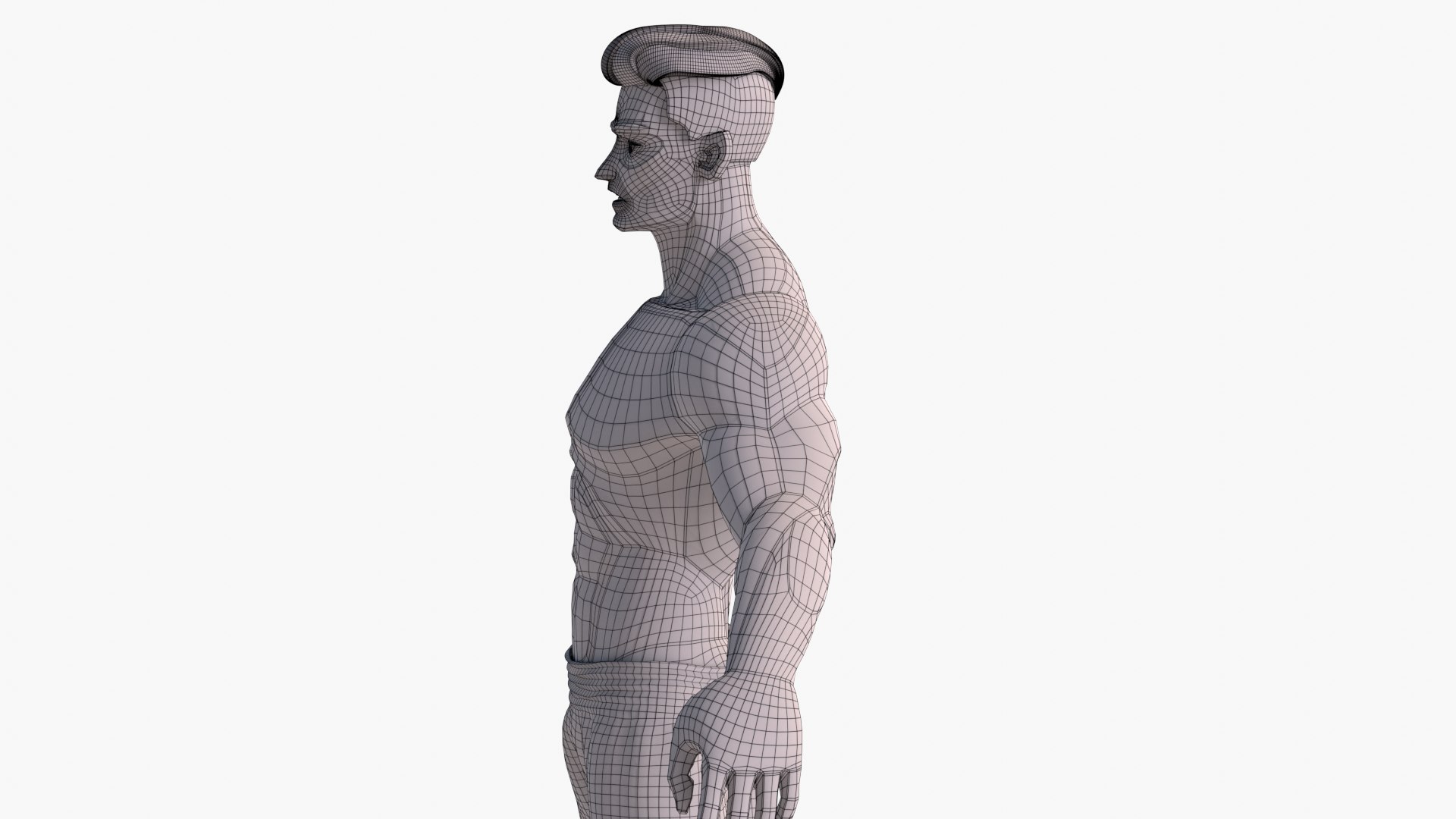3D Stylized Human Male Muscular - TurboSquid 1959384