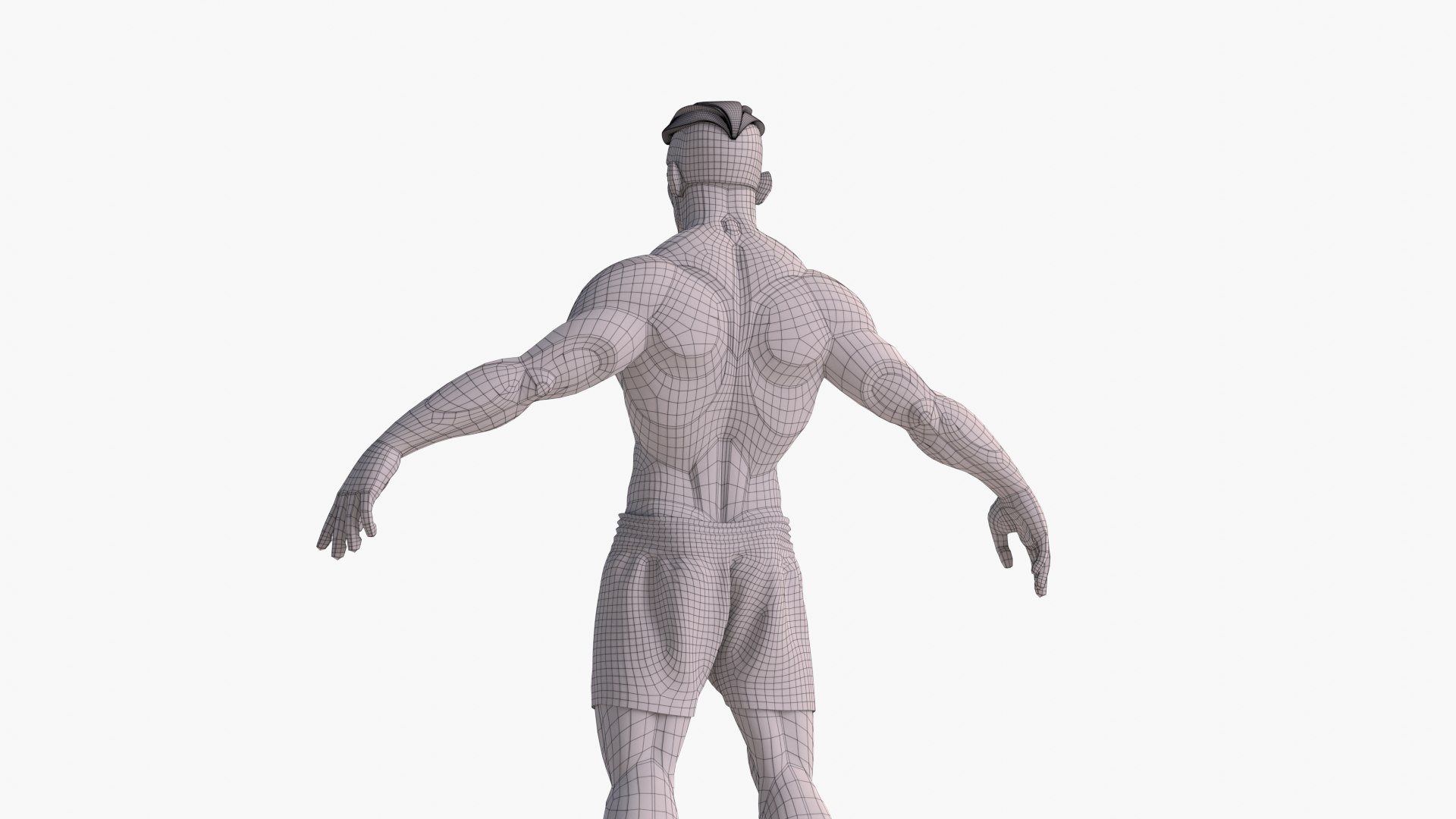 3D Stylized Human Male Muscular - TurboSquid 1959384