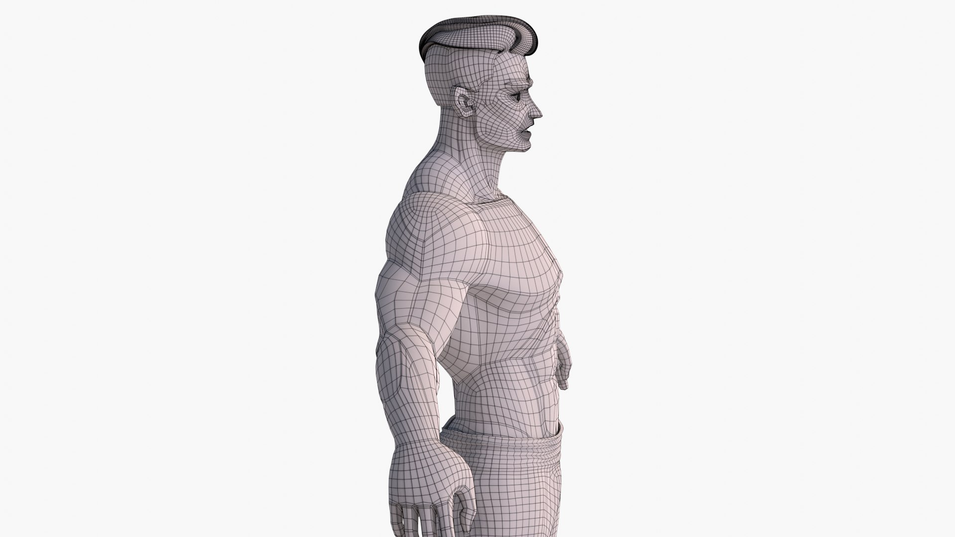 3D Stylized Human Male Muscular - TurboSquid 1959384